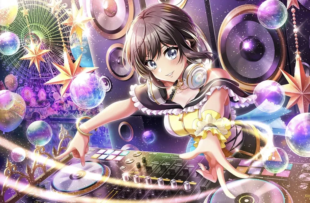 D4DJ! Happy Around! Maho Akashi Minecraft Skin