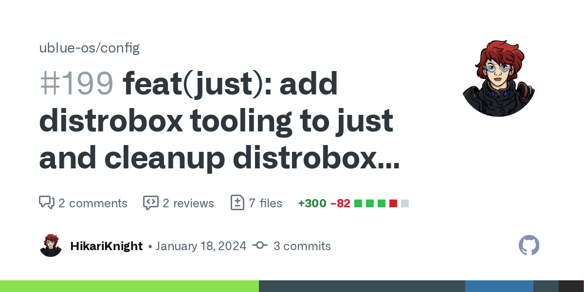 since they edit the same files it got a bit messy - Universal Blue