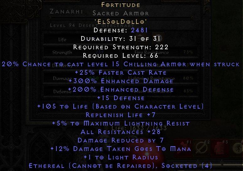 N Forty Armor - Topic - d2jsp