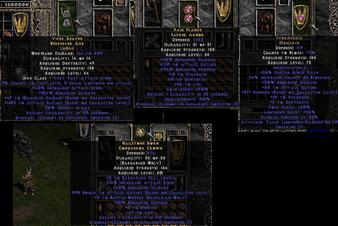 Top Melee Gear - Topic - d2jsp