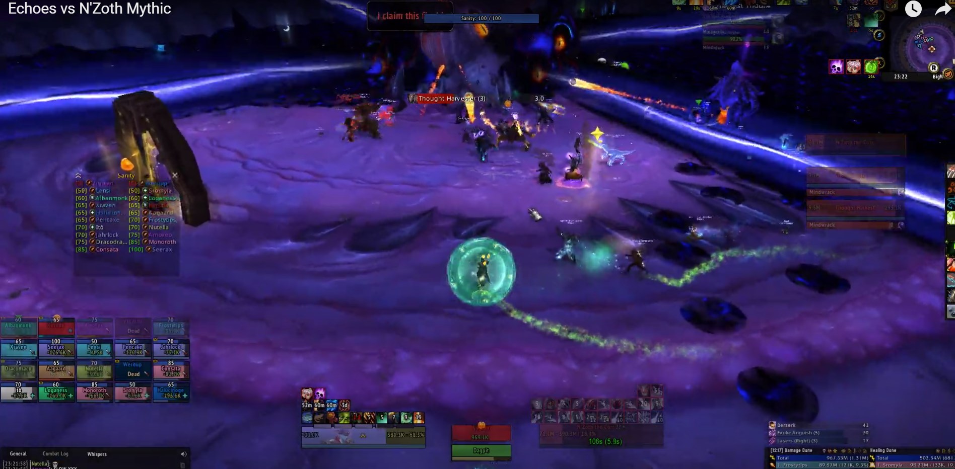 Graphical Assignments for Evoke Anguish and Chamber of Heart, N'zoth ...