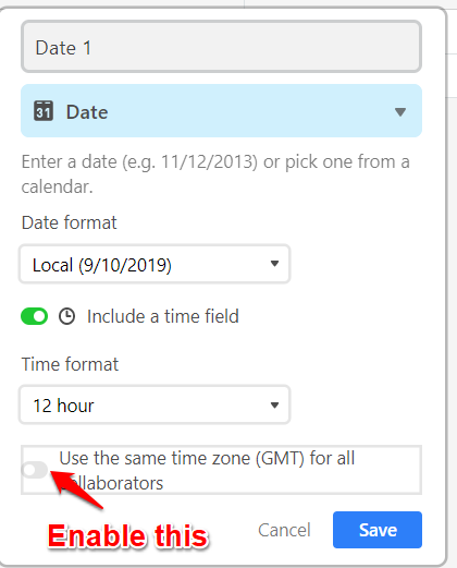 I Am Having An Issue With Time Exporting To Airtable Incorrectly
